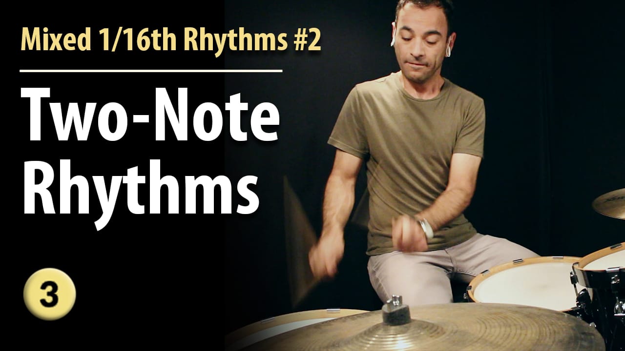 Simple 1/16th Rhythms | Mixed 1/16th Rhythms #2 | Best Lessons