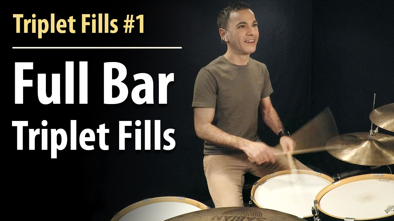 Triplet Fills For Beginners | Triplet Fills #1 | Drum Lesson ...